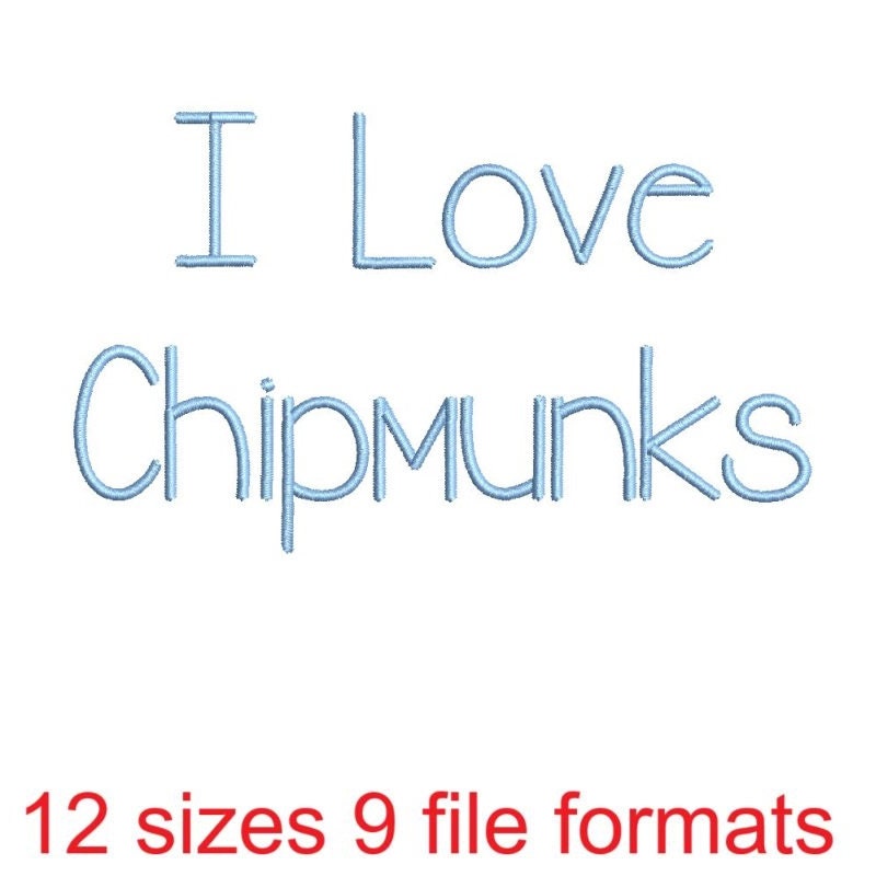 Alvin and the Chipmunks Font - Etsy