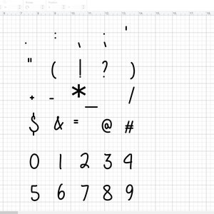 A Perfect Place Font Svg/eps/dxf Alphabet Cutting Files (MHA) - Etsy
