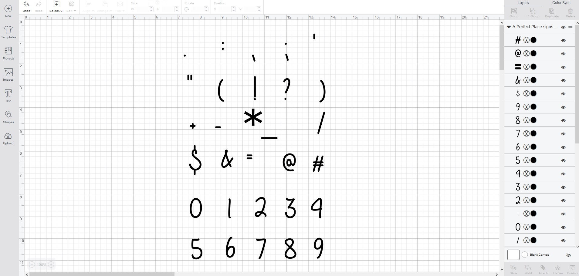 A Perfect Place Font Svg/eps/dxf Alphabet Cutting Files (MHA) - Etsy