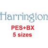 Harrington Font Harrington Alphabet Letters Christmas Font Christmas ...