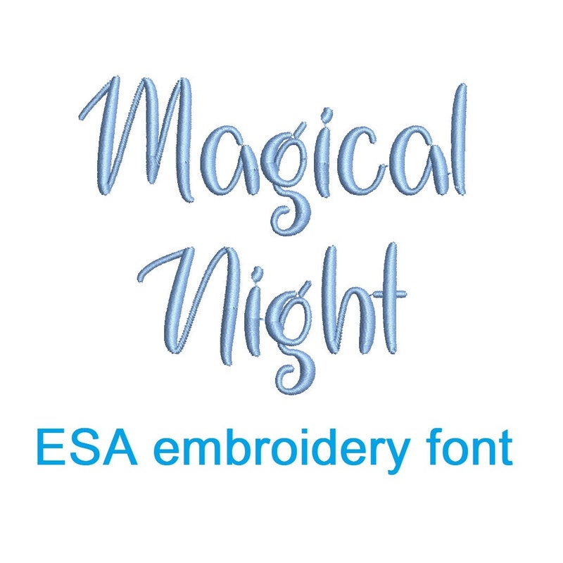 Esa Font File - Etsy