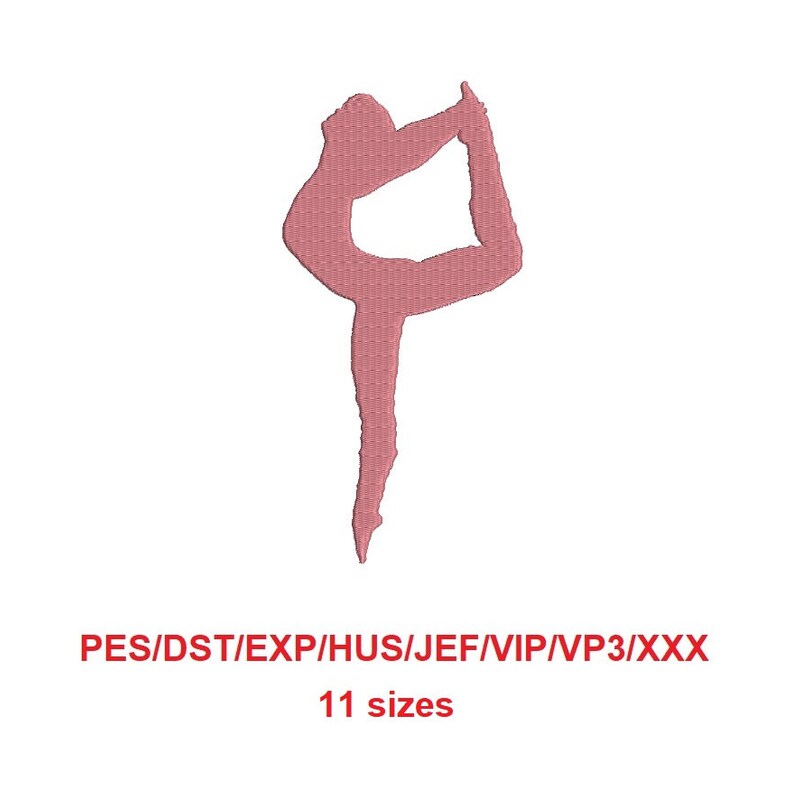Dancer Embroidery Design - Etsy