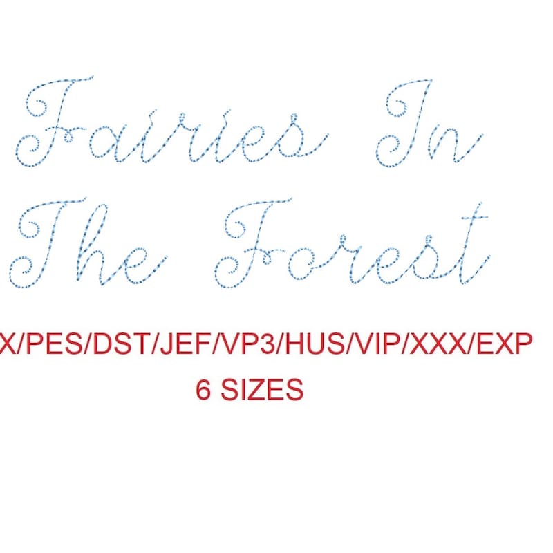 Forest Calligraphy - Etsy