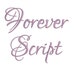 Forever Script embroidery font bx compatible with 17 machine | Etsy