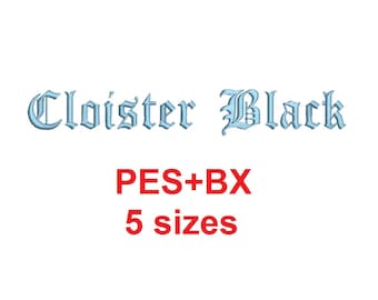 Cloister Black Font - Etsy