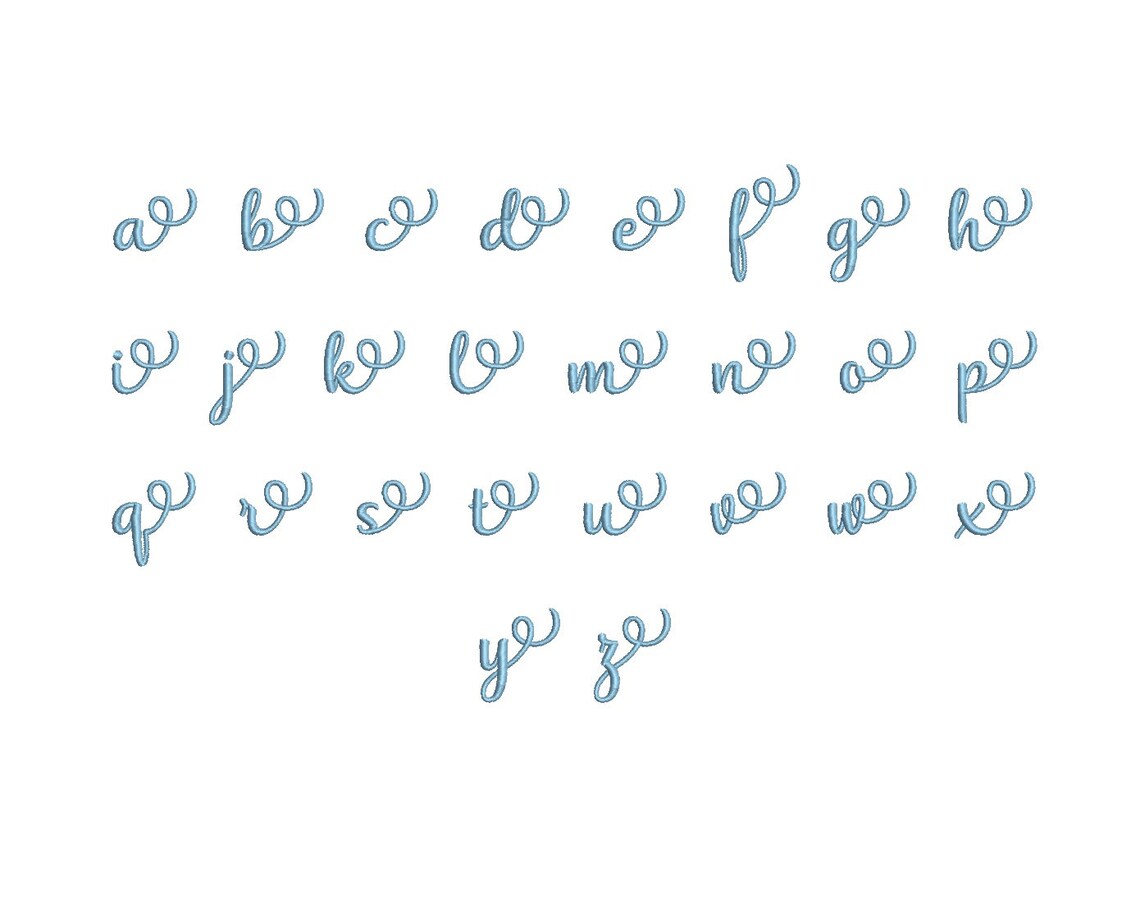 Karima Embroidery Font With Over 400 Glyphes Formats PESBX - Etsy