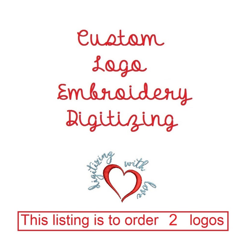 Embroidery Design Logo - Etsy