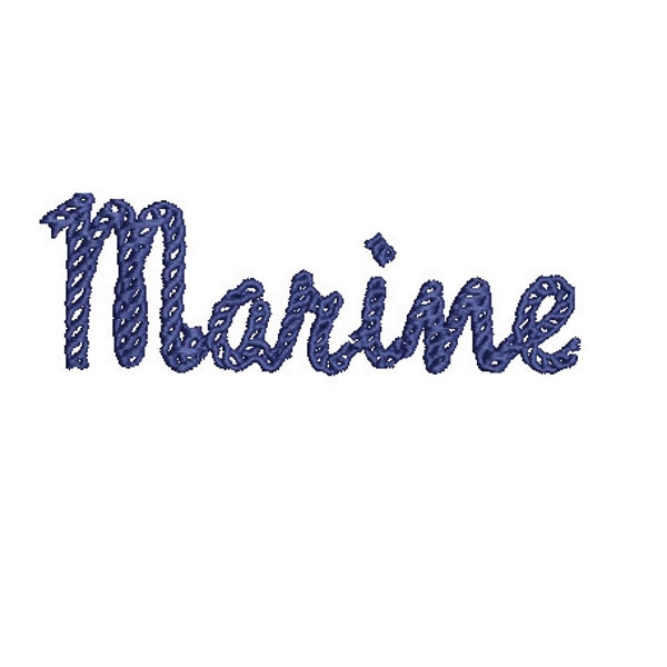 Marine Font - Etsy