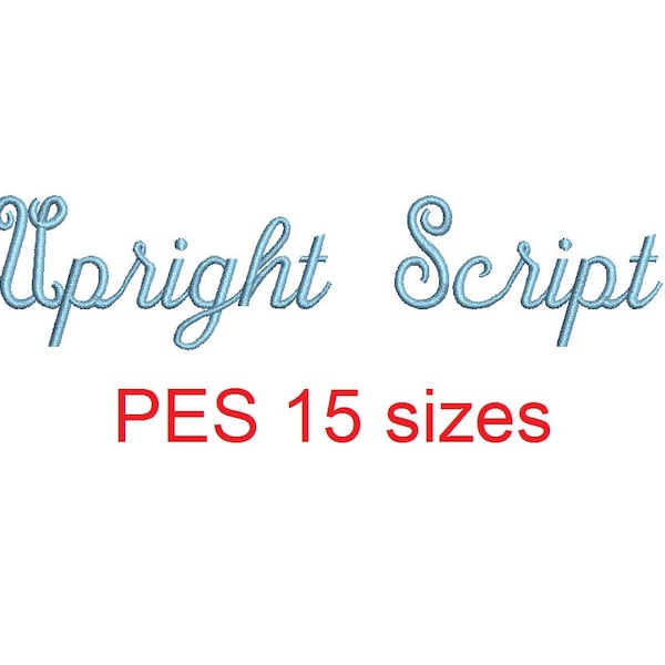 Embroidery Fonts Pes - Etsy