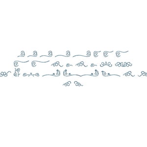 Karima Embroidery Font With Over +400 Glyphes Formats PES+BX 16 Sizes ...