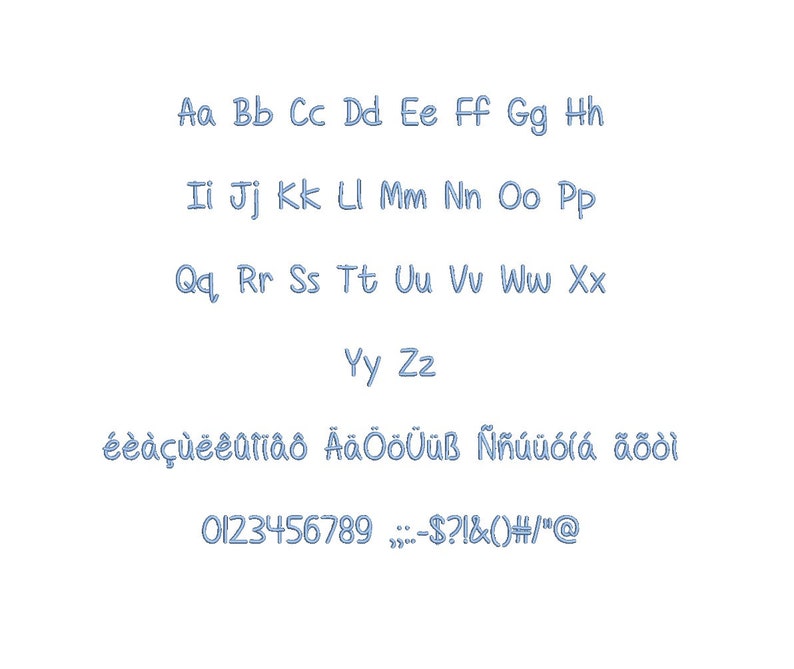 Borders Divide ESA Embroidery Font With Commercial License (MHA) - Etsy