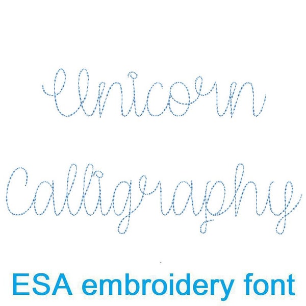 Esa Font File - Etsy