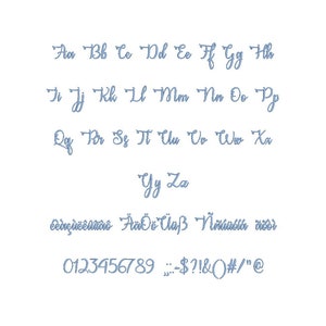 Congrats Calligraphy ESA Embroidery Font With Commercial License (MHA ...