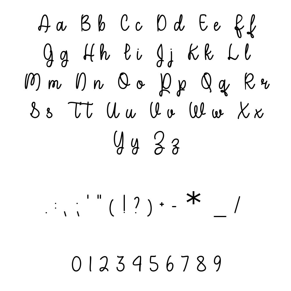 A Perfect Place Font Svg/eps/dxf Alphabet Cutting Files (MHA) - Etsy