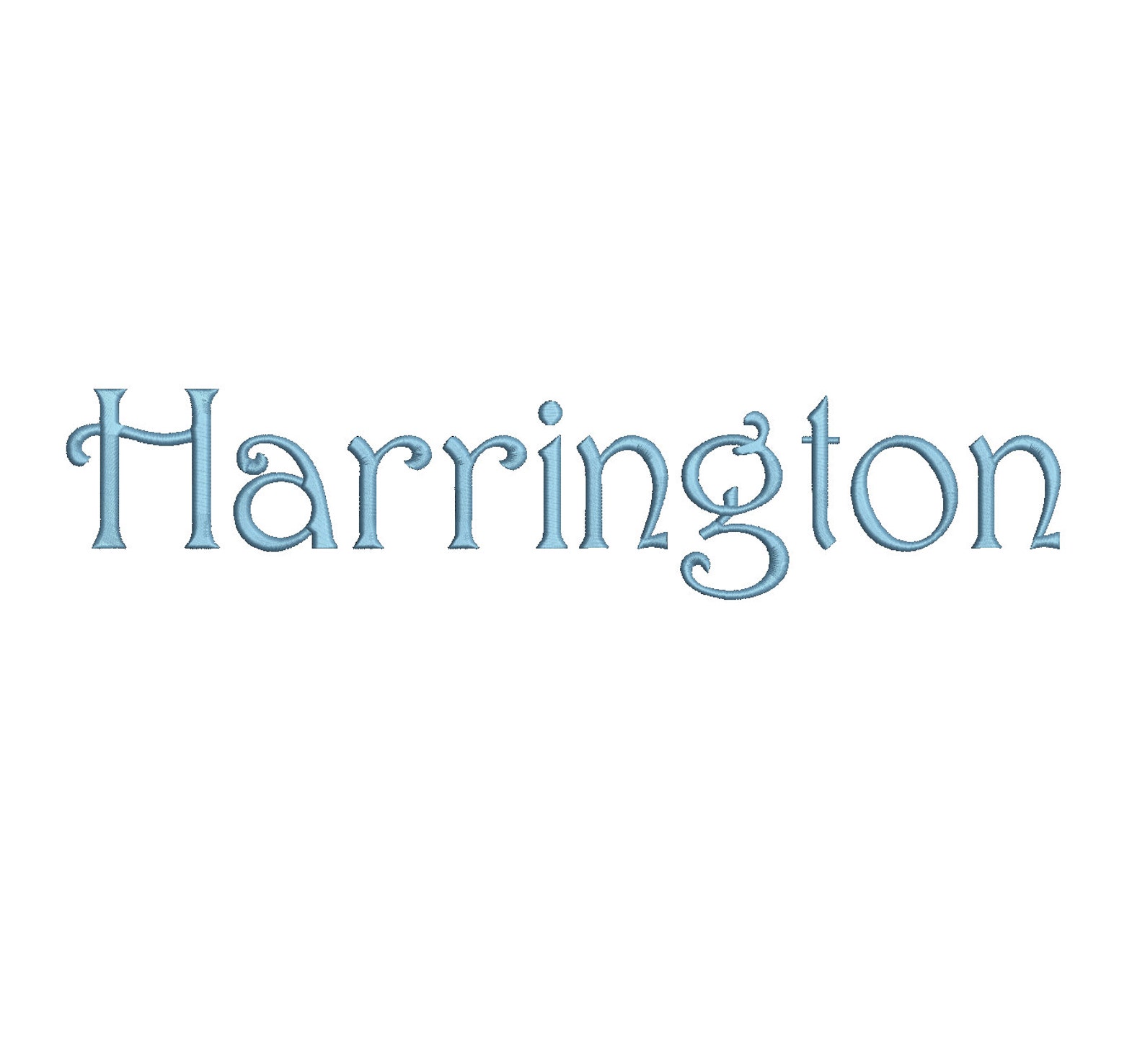 Harrington Embroidery Bx (compatible With 17 Machine File Formats), Dst ...