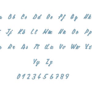 God Bless America Script Embroidery Font Dst/exp/jef/hus/vip/vp3/xxx 15 ...