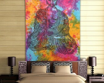 Buddha tapestry | Etsy