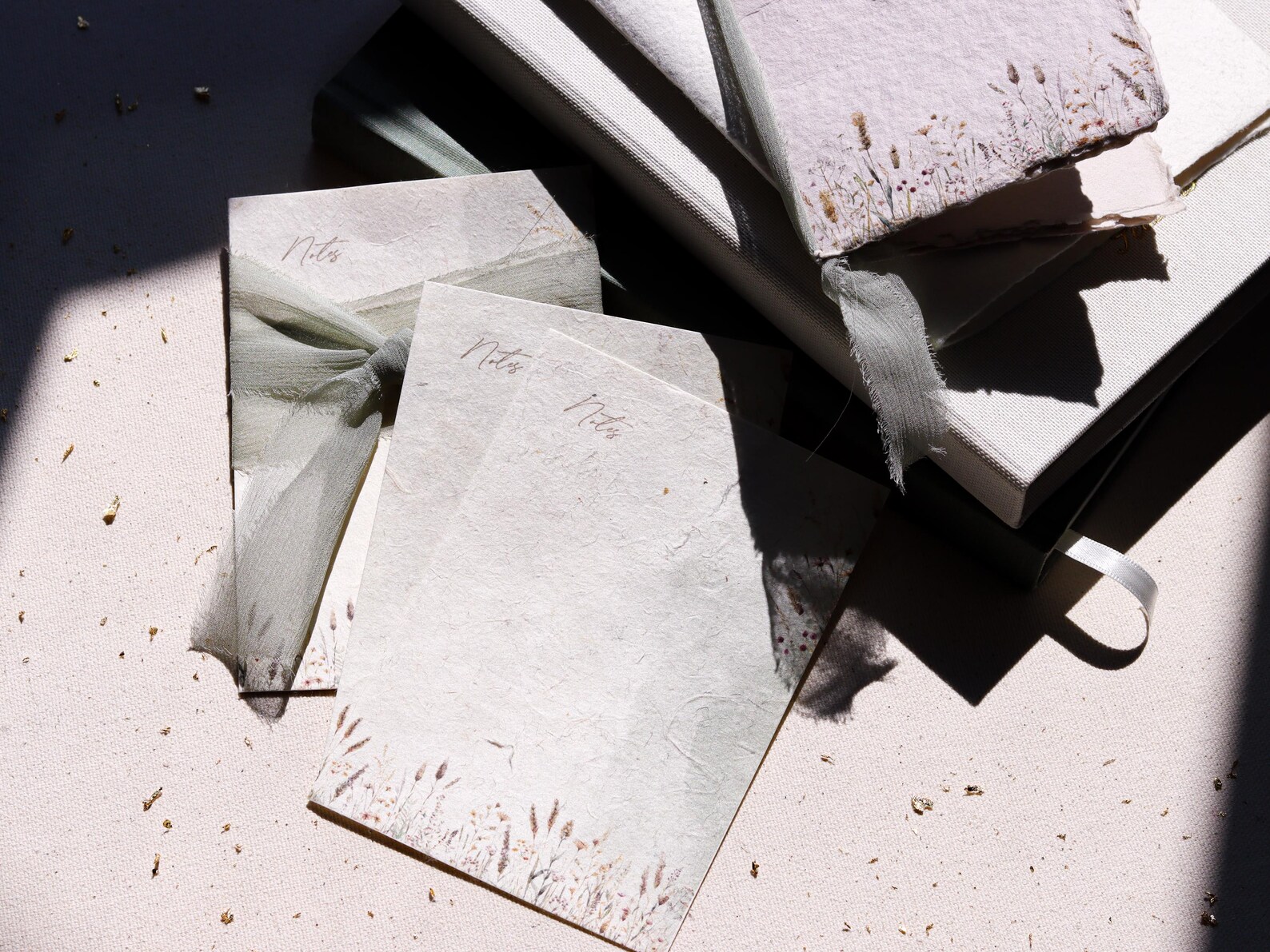 Sage Note Pages | Handcrafted Artisan Journal Paper - Etsy