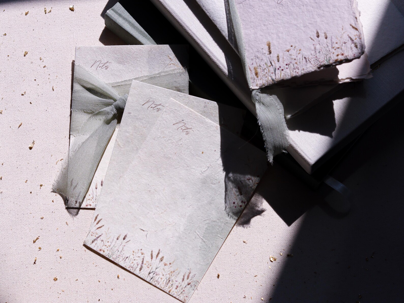 Sage Note Pages | Handcrafted Artisan Journal Paper - Etsy