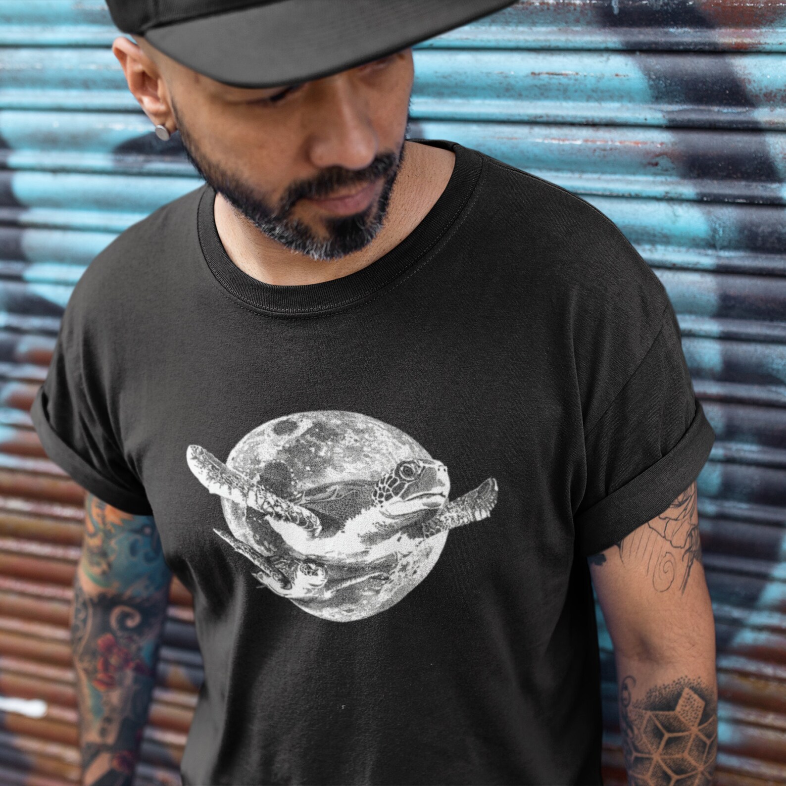 Fly Me to the Moon Flying Sea Turtles Unisex T-shirt - Etsy