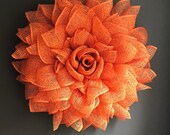 Handmade Deco Mesh Wreaths. Simple. Elegant. by DeanMichaelDesigns