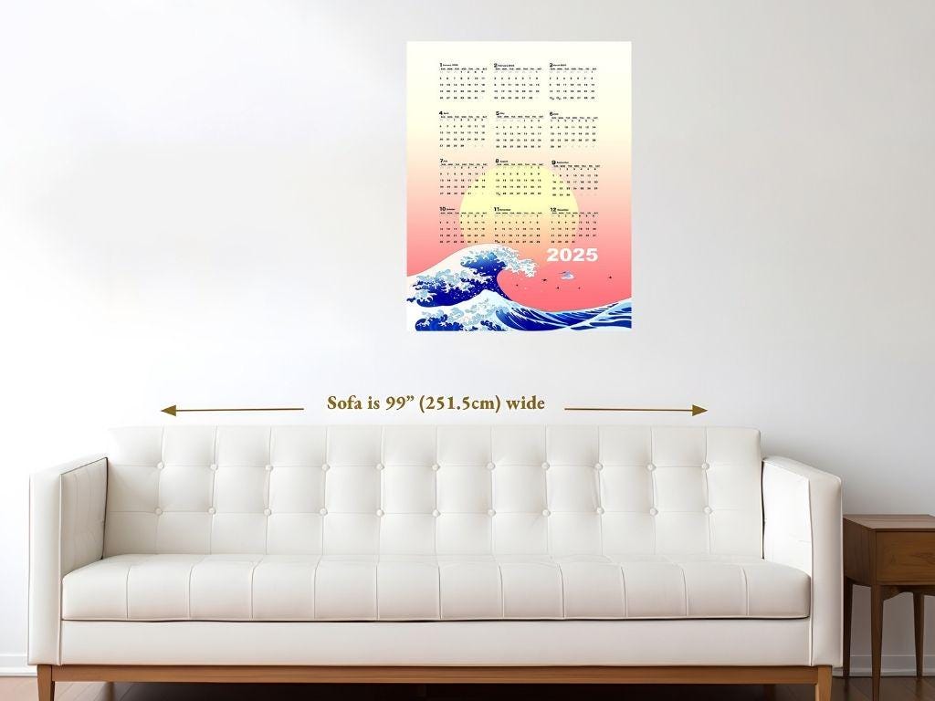 2025 Calendar Full of Hope for the Future - Etsy