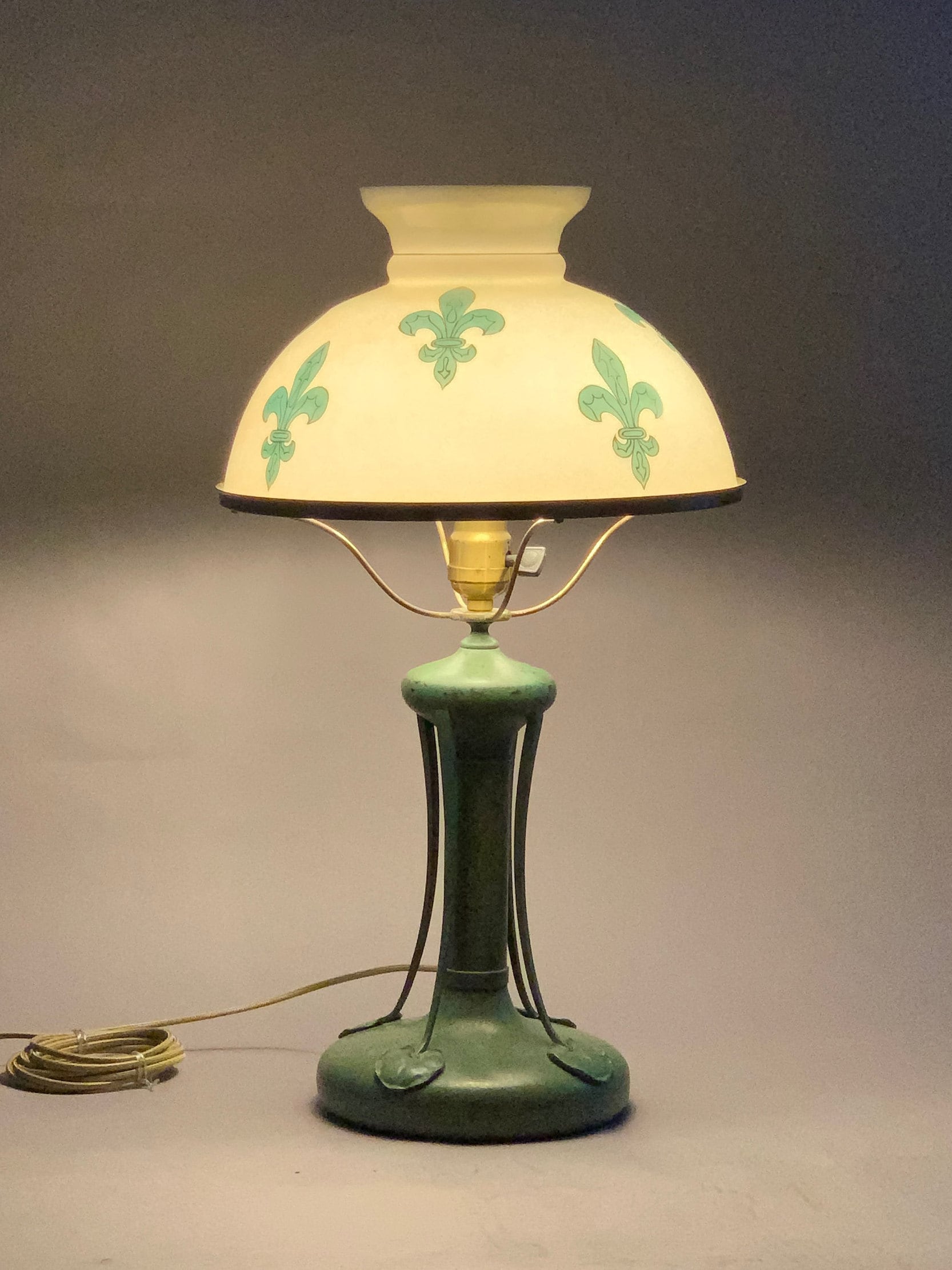 Handel Lamp With Signed 1051 Shade - Etsy