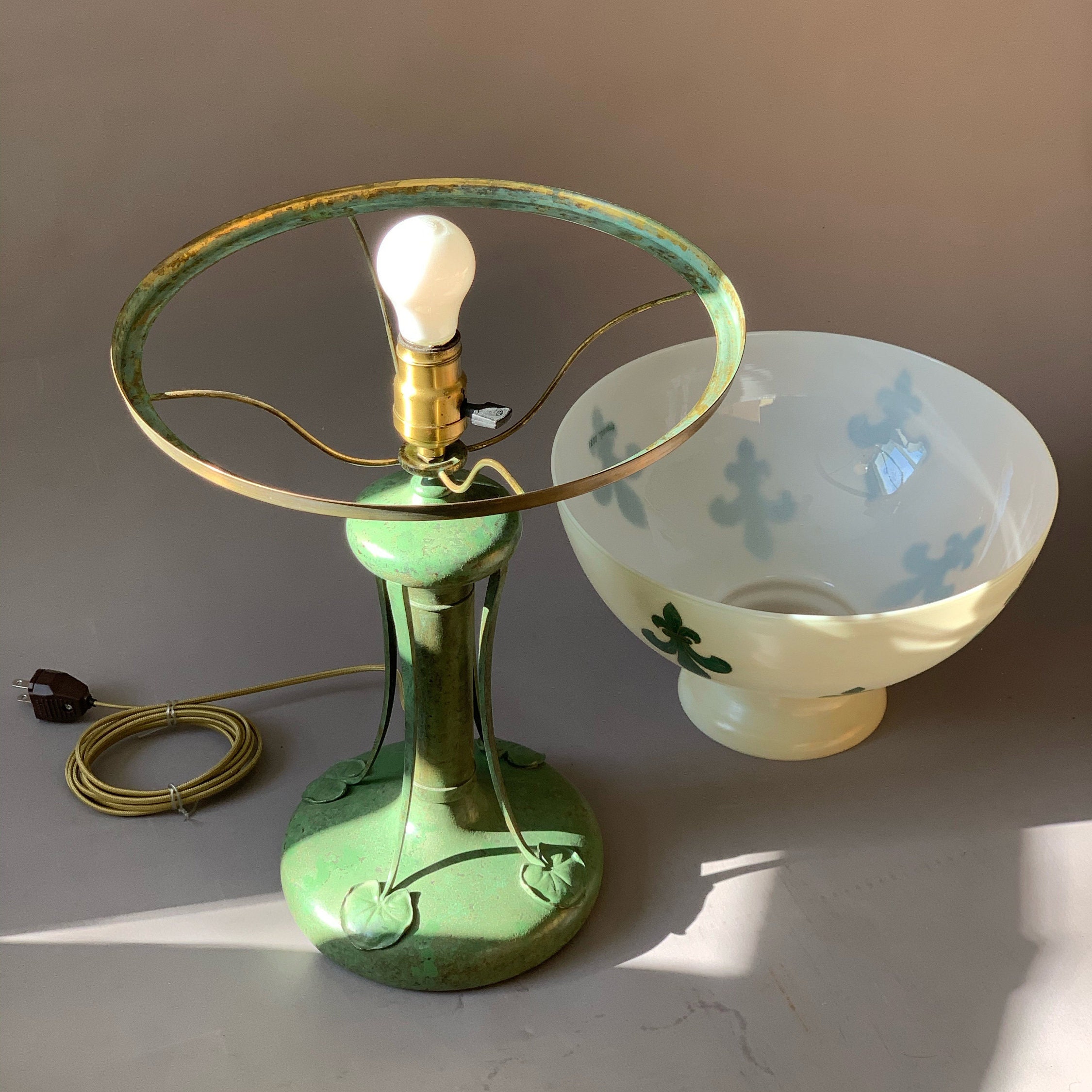 Handel Lamp With Signed 1051 Shade - Etsy