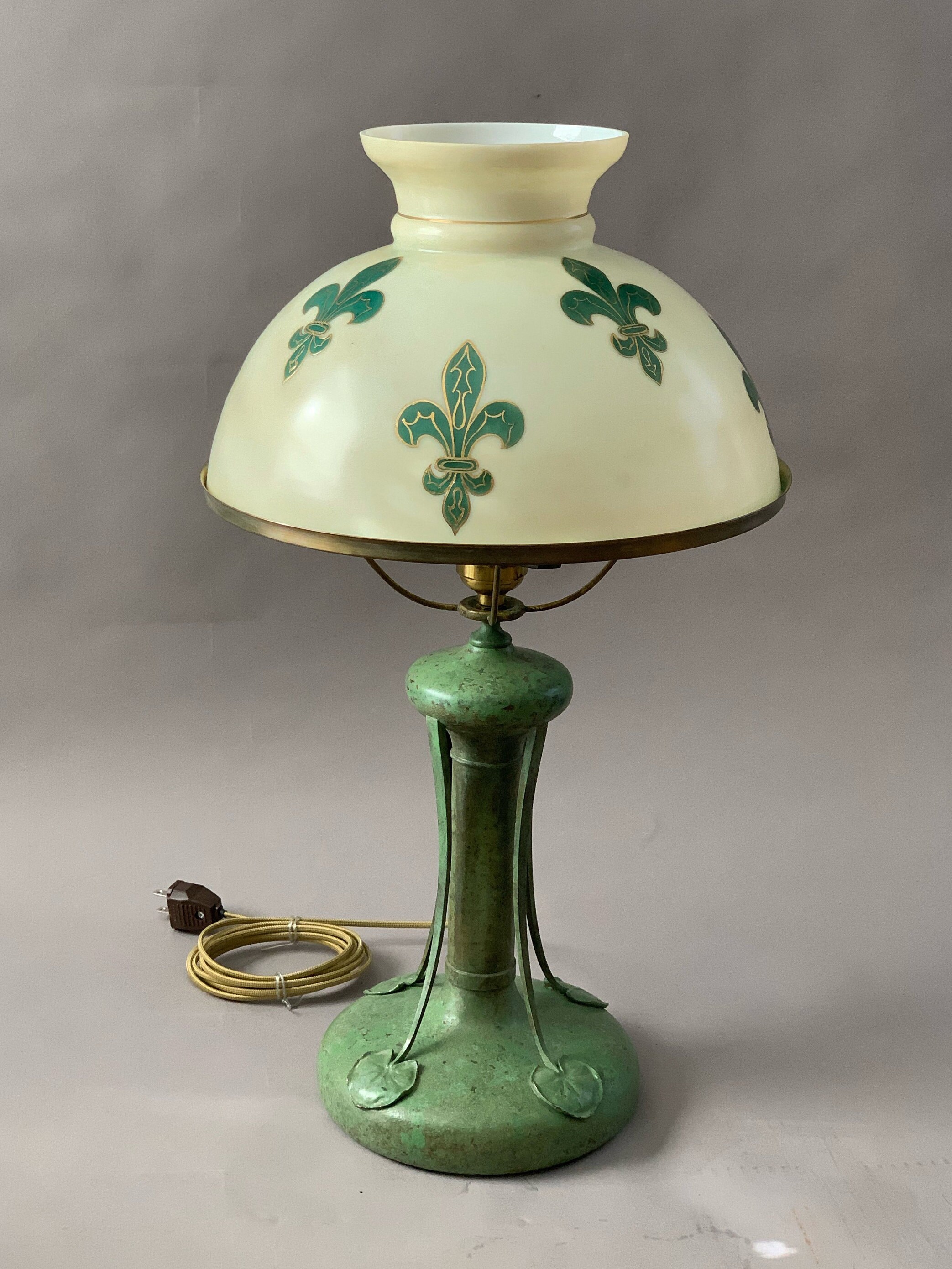 Handel Lamp With Signed 1051 Shade - Etsy
