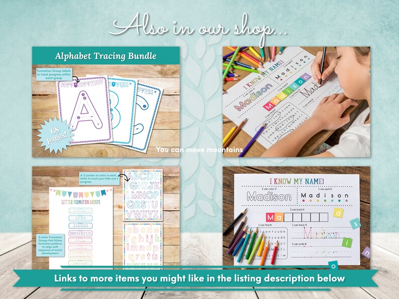 Alphabet Flash Cards and Memory Match Game, Nursery Decor, Montessori ...