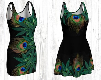 Marijuana dress | Etsy