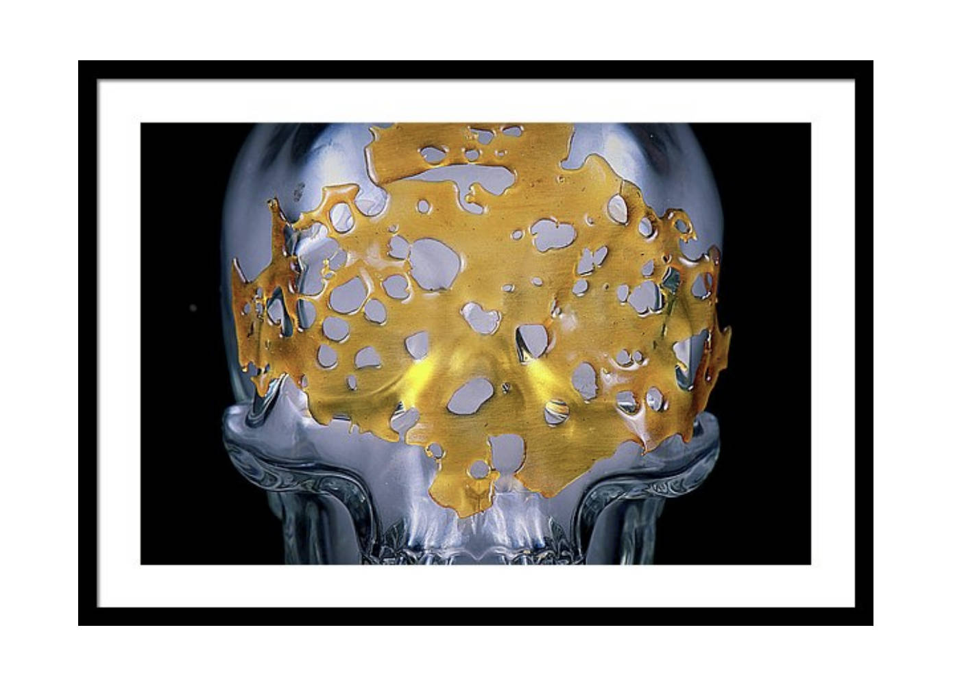 Shatter Poster Skull Art Print Dab Art Wrapped Canvas - Etsy Canada
