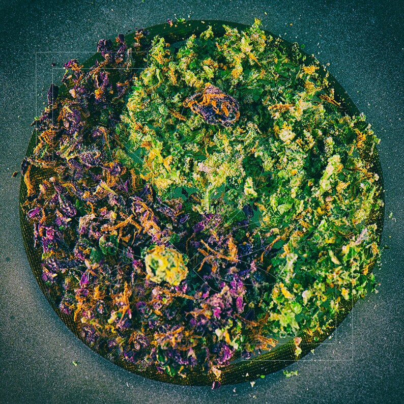 Cannabis Art Zen Weed Print Marijuana Wall Art Marijuana - Etsy