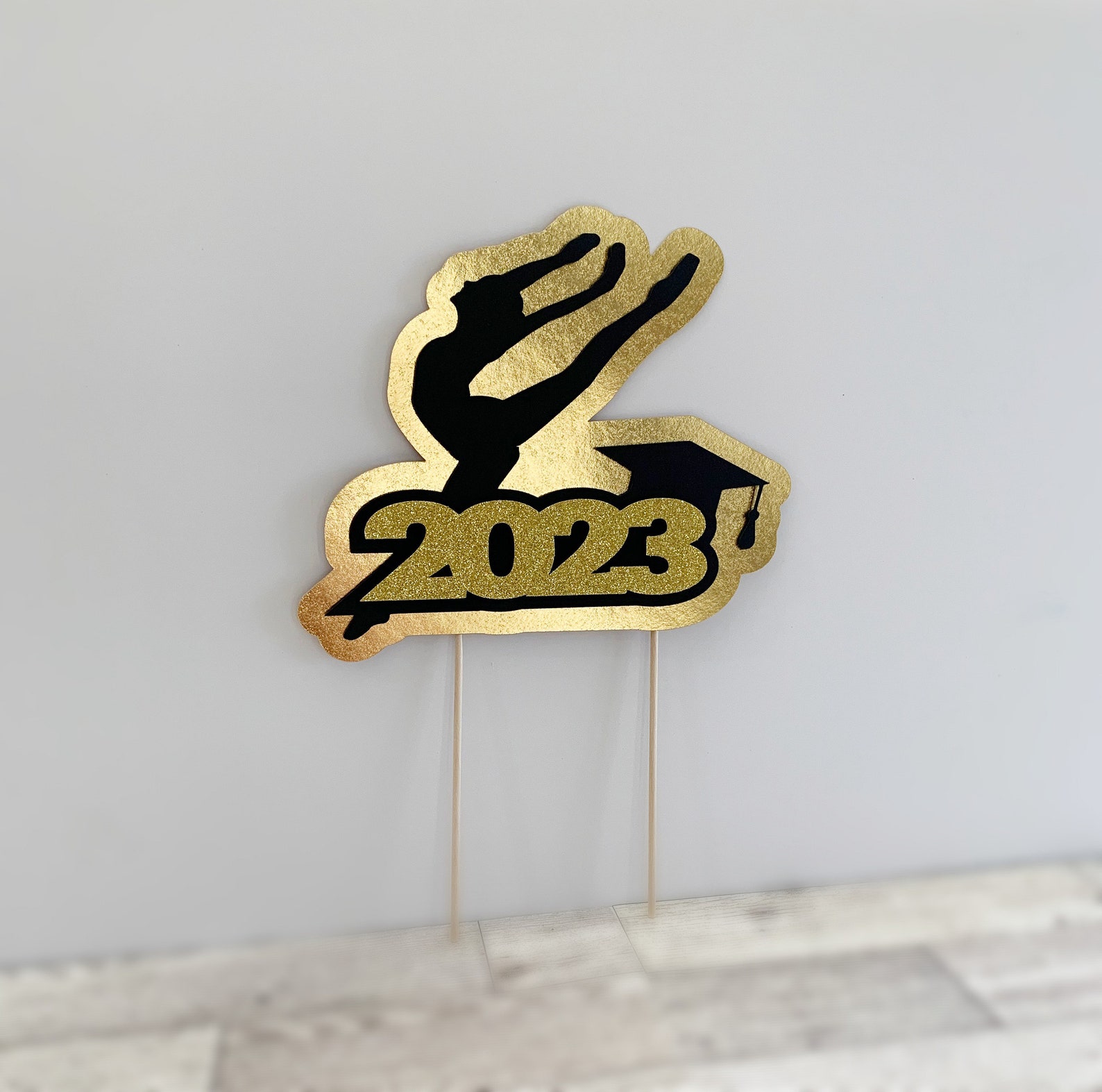 Dance Team Graduation CAKE TOPPER, Dancer, Graduation Party, Cake ...