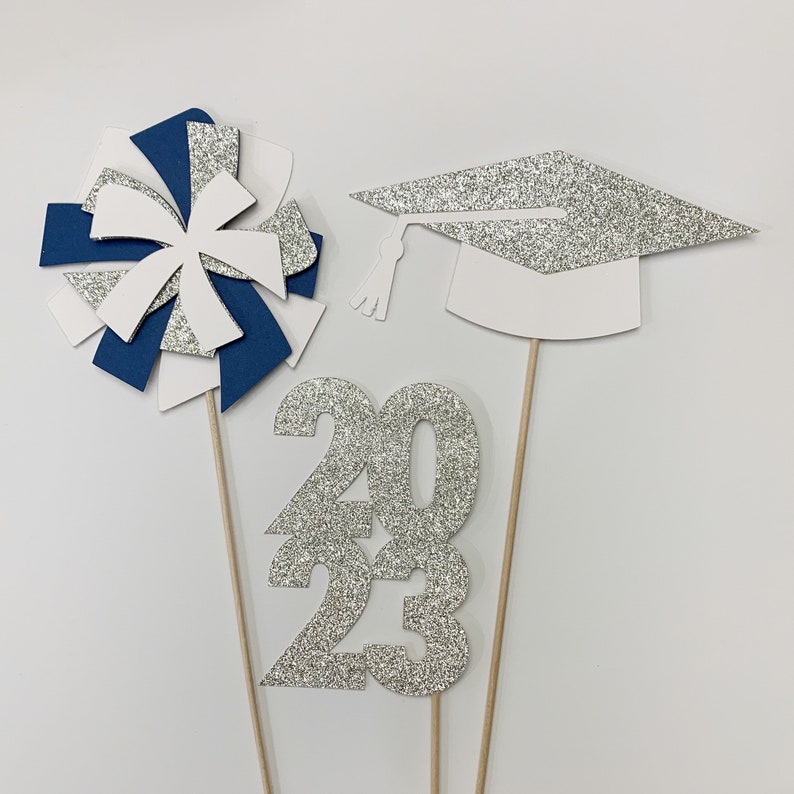 Cheer Team, Dance Team Graduation Centerpiece Picks, SET OF 3, 2025 ...