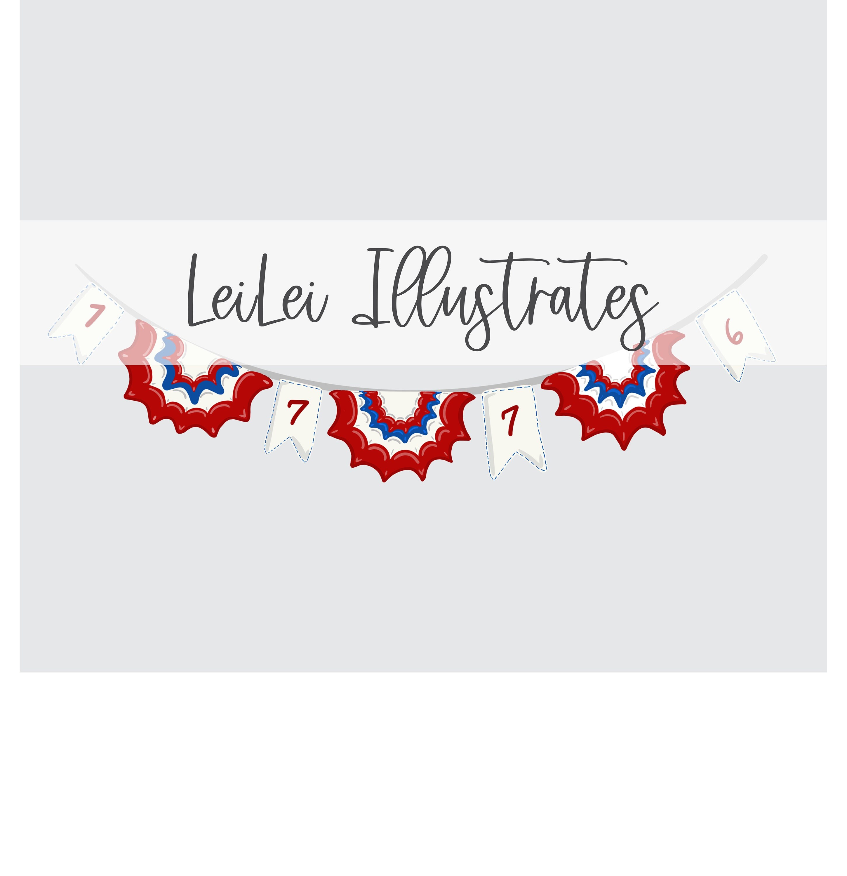 Patriotic Banner Clipart Red White and Blue Flag Stars and Stripes ...