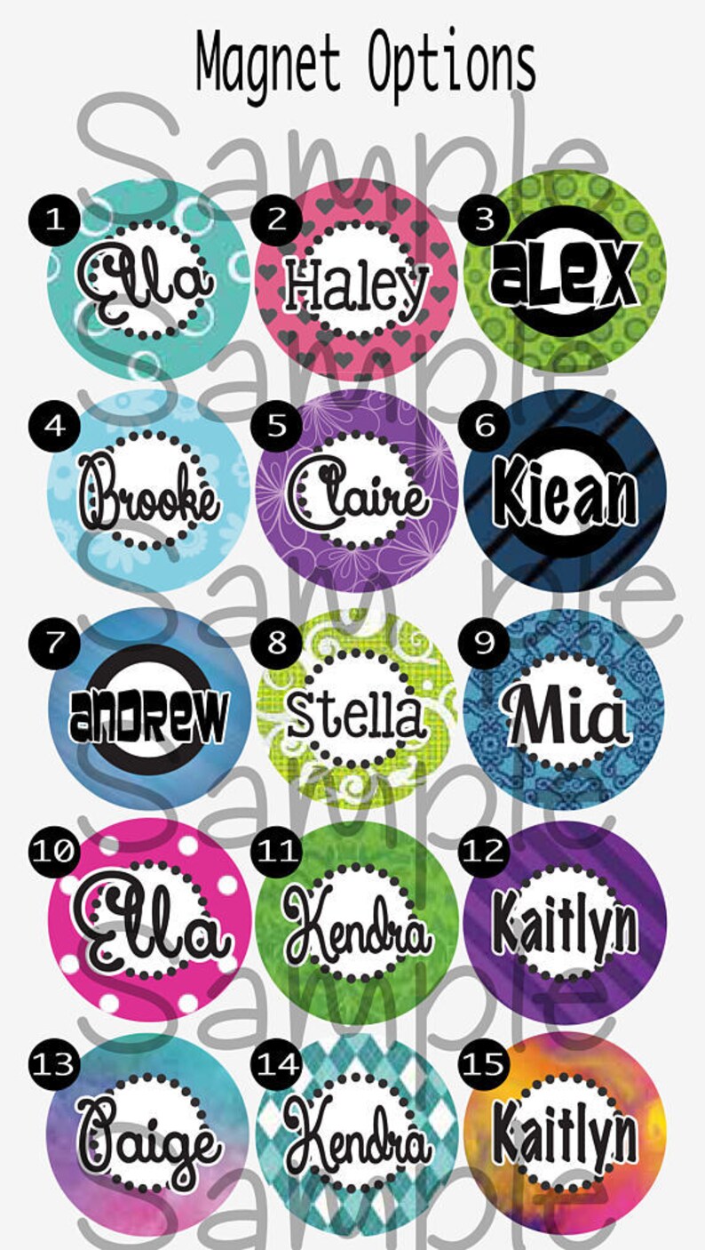 Magnetic Behavior Chart - Etsy