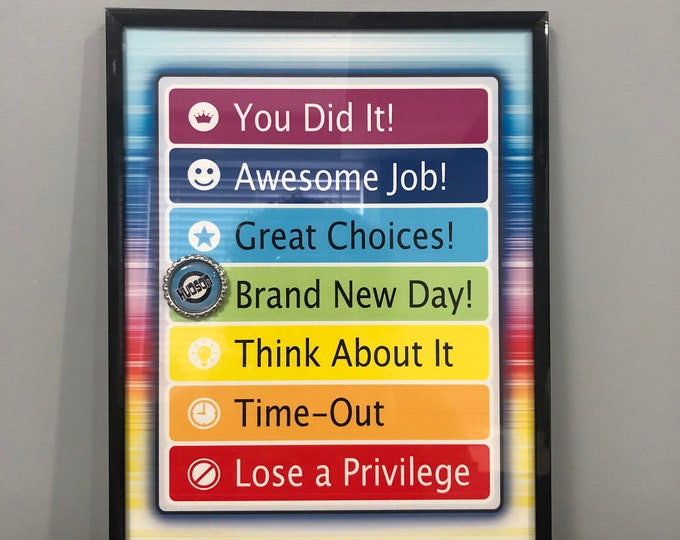 Magnetic Behavior Chart - Etsy