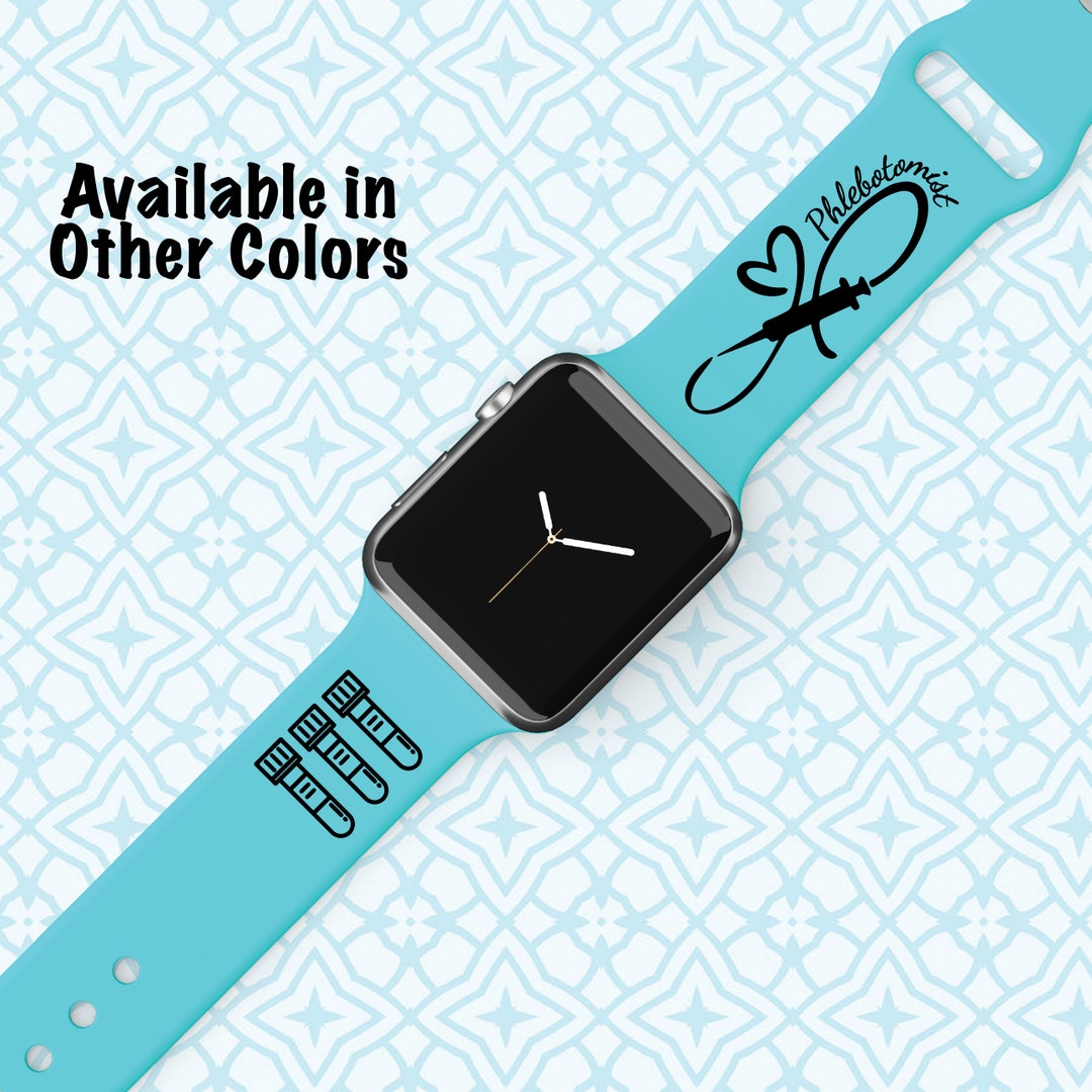 Phlebotomist Phlebotomy - Engraved Watch Band - Multiple Colors - Etsy
