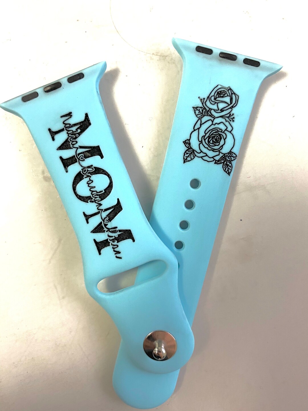 Mother Mom Personalized Engraved Watch Band - Etsy