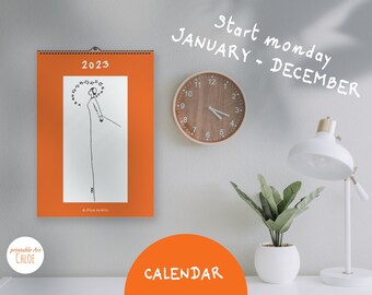 Decorative Desk Calendar - Etsy