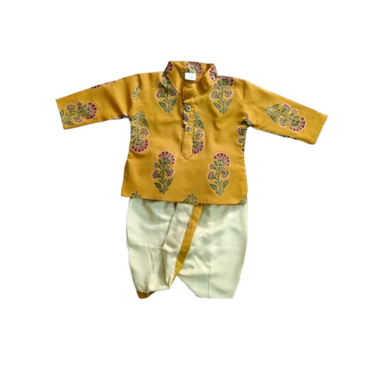 Kurta & Dhoti - Etsy