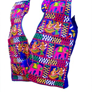 Women's Clothing, Elephant Embroidery Design Top, Summer Wear, Vintage ...