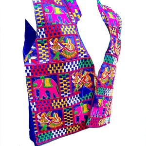 Women's Clothing, Elephant Embroidery Design Top, Summer Wear, Vintage ...