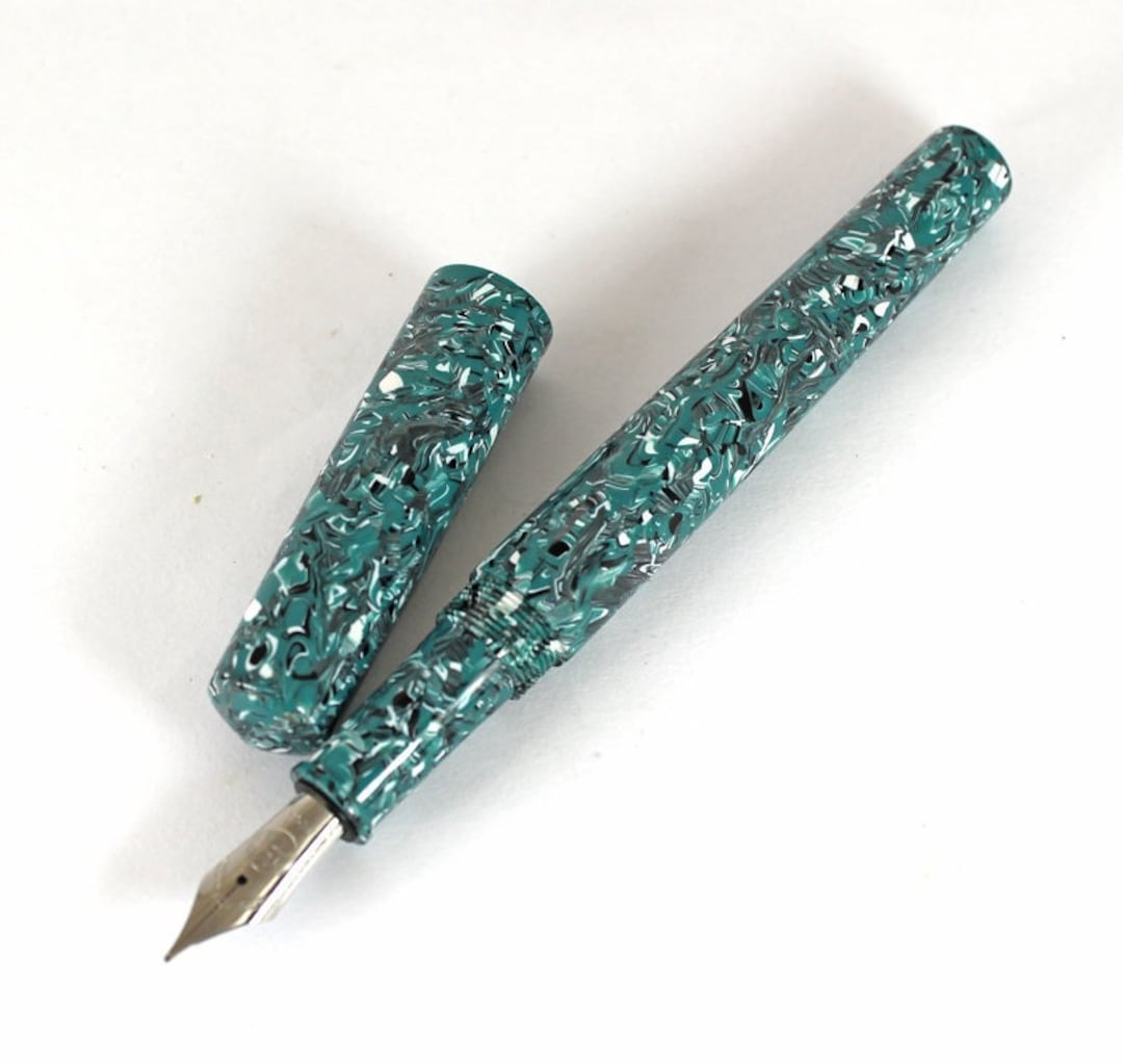 Wolfson Cellulose Acetate serpentine Fountain Pen - Etsy
