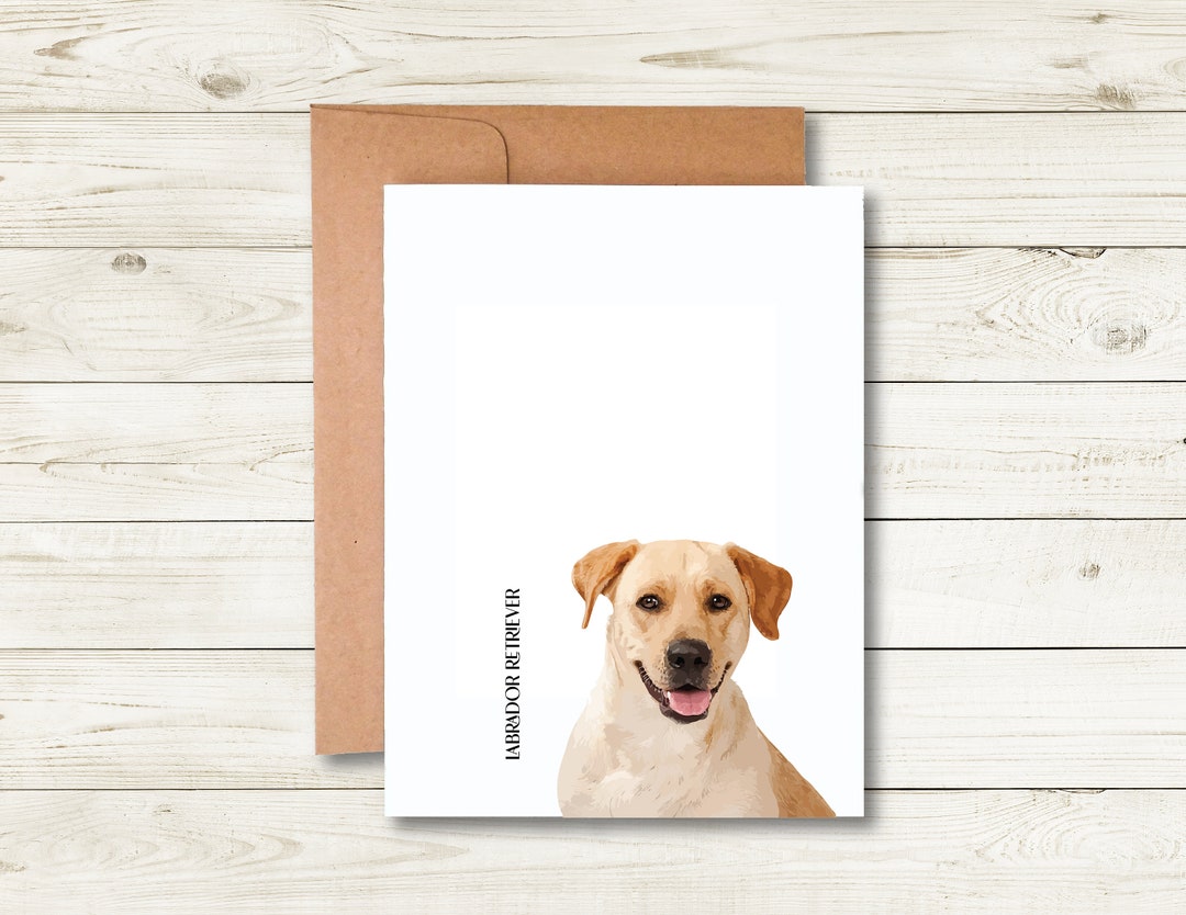 Labrador Retriever Note Cards: Dog Lover Gift Set - Etsy