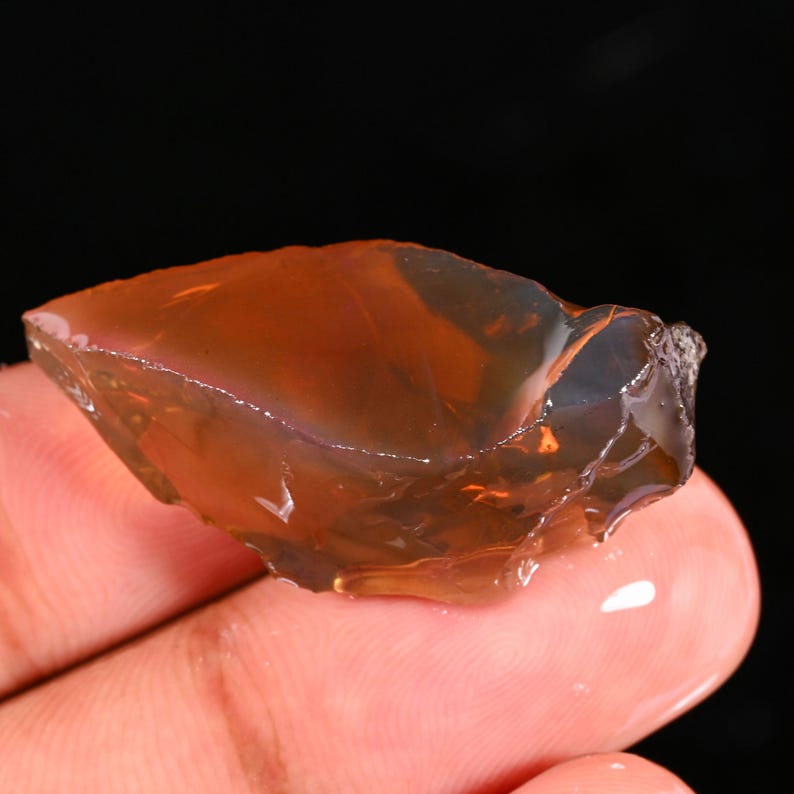 Natural Ethiopian Welo Opal Rough, Raw Fire Opal for Lapidary Cutting ...