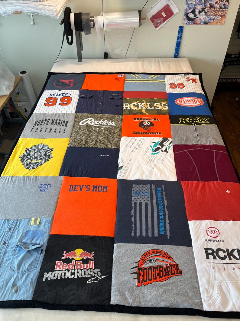 T-shirt Blanket Instructions and Video - Etsy