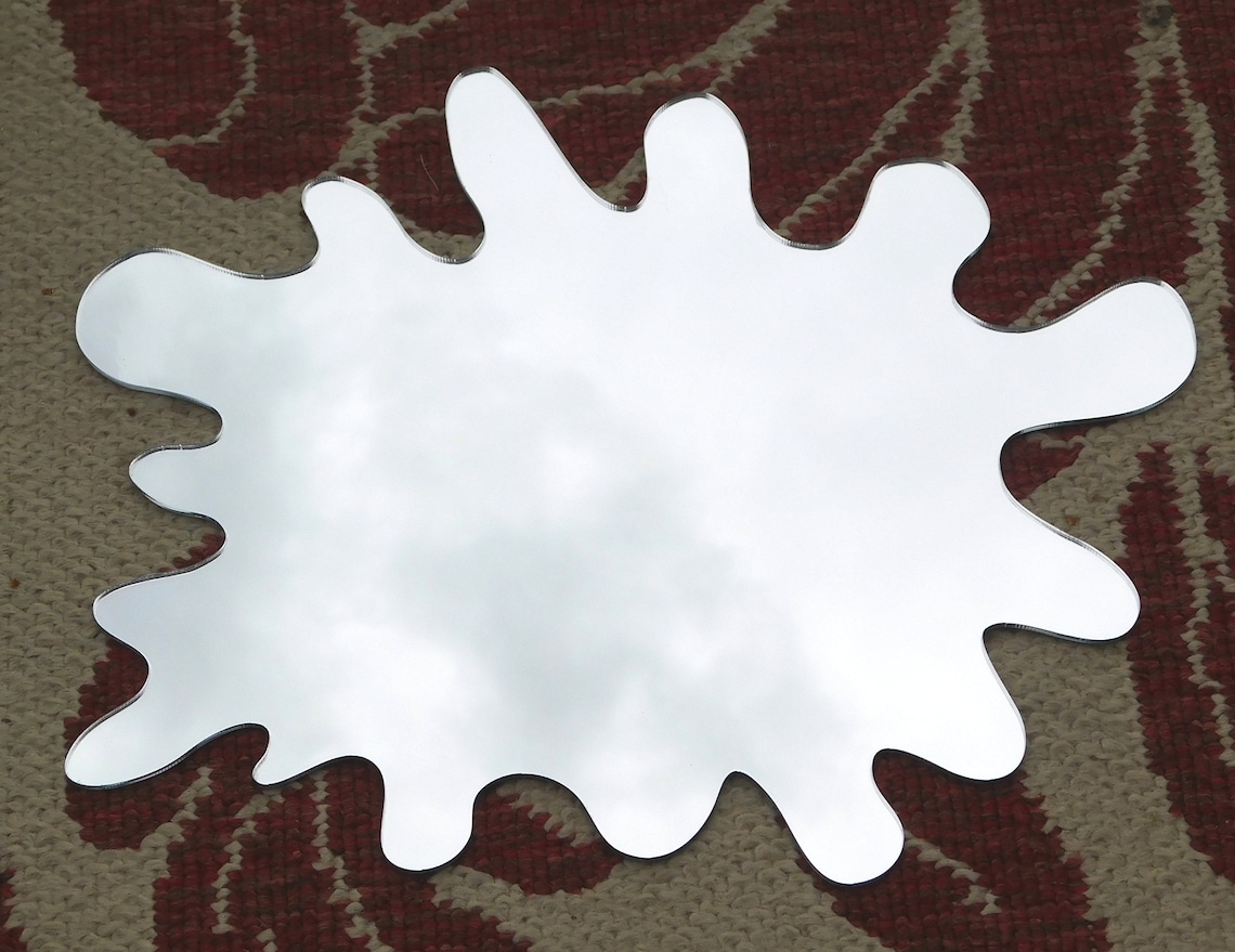 Splat Decorative Acrylic Mirror | Etsy