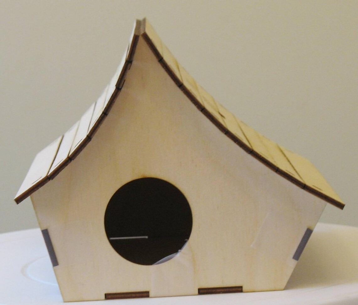 Sloped Bird House Kit | Etsy